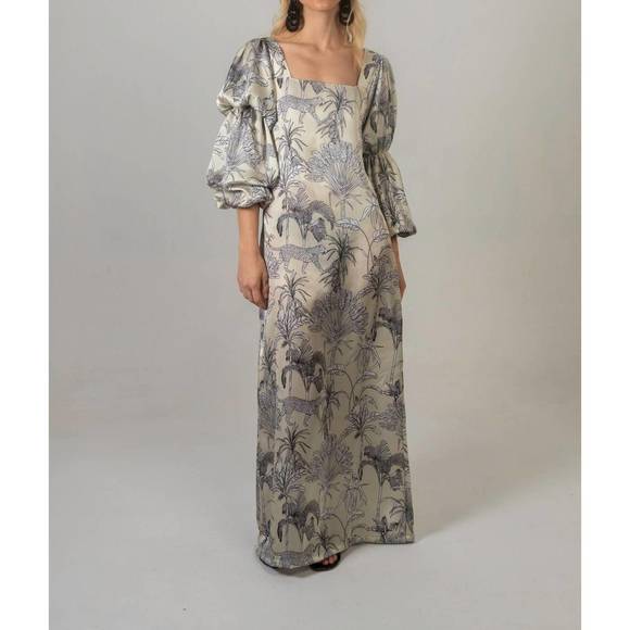 LOBO. ROSA | Dresses | New Lobo Rosa Arse Dress In Cream Print | Poshmark